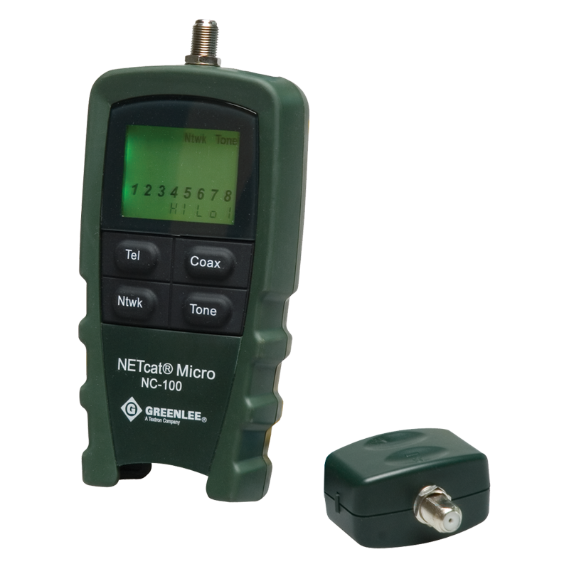 Greenlee NC-100 NETcat Micro Kablolama Test Cihazı